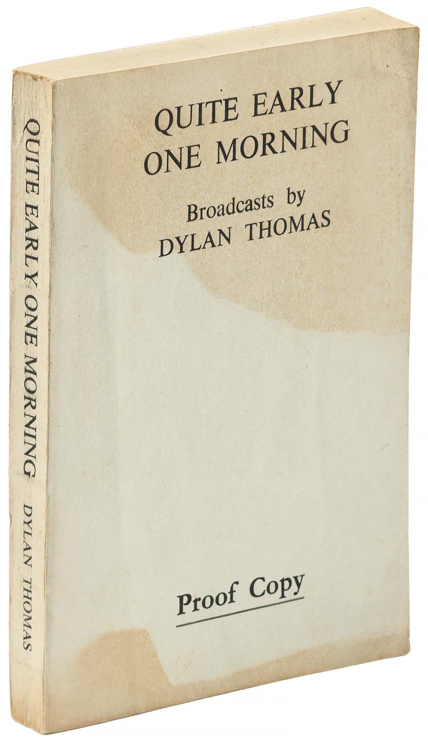 Dylan Thomas: Research and Buy First Editions, Limited Editions, Signed ...