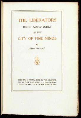 Elbert Hubbard: Research and Buy First Editions, Limited Editions ...