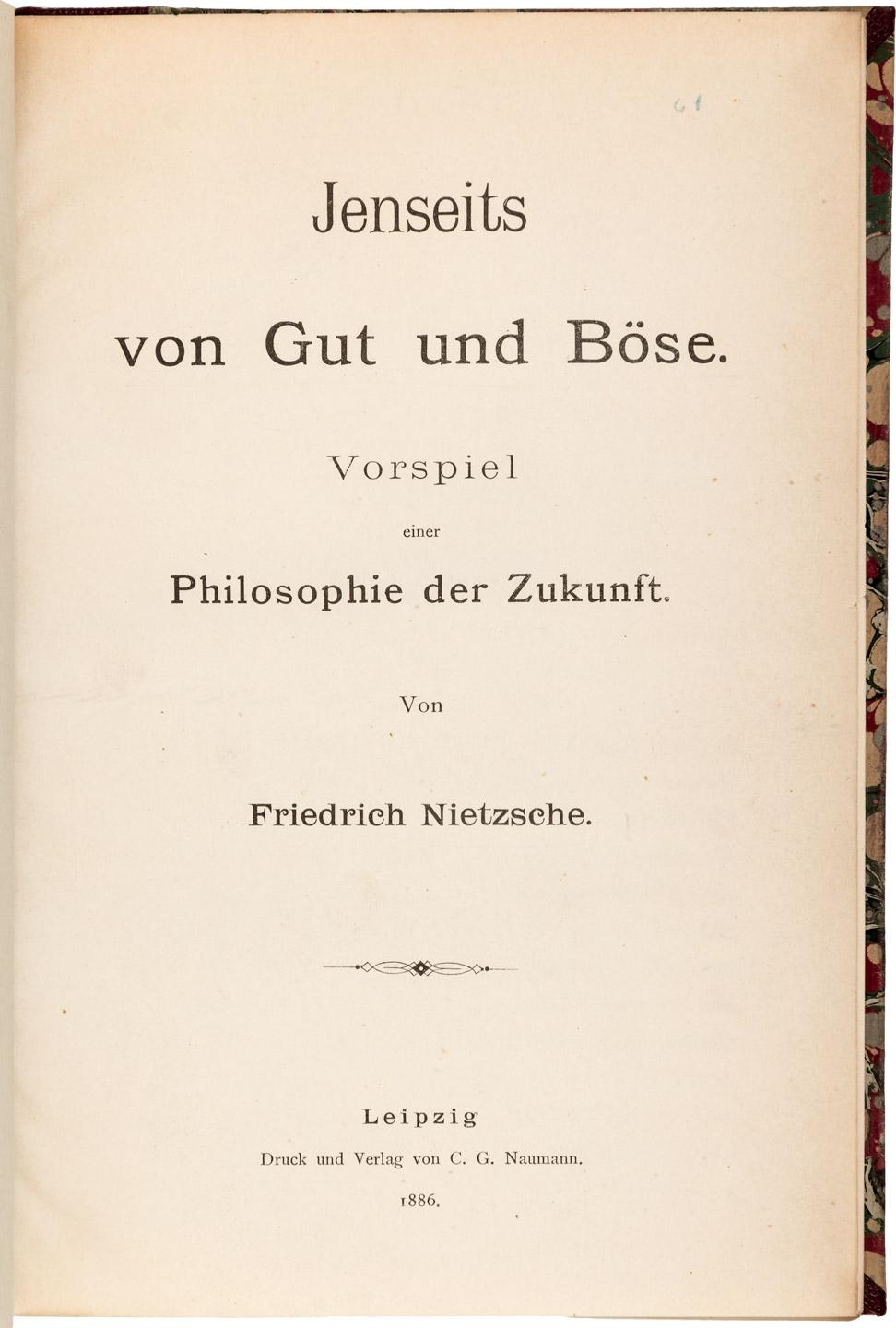 Friedrich Nietzsche: Research and Buy First Editions, Limited Editions ...