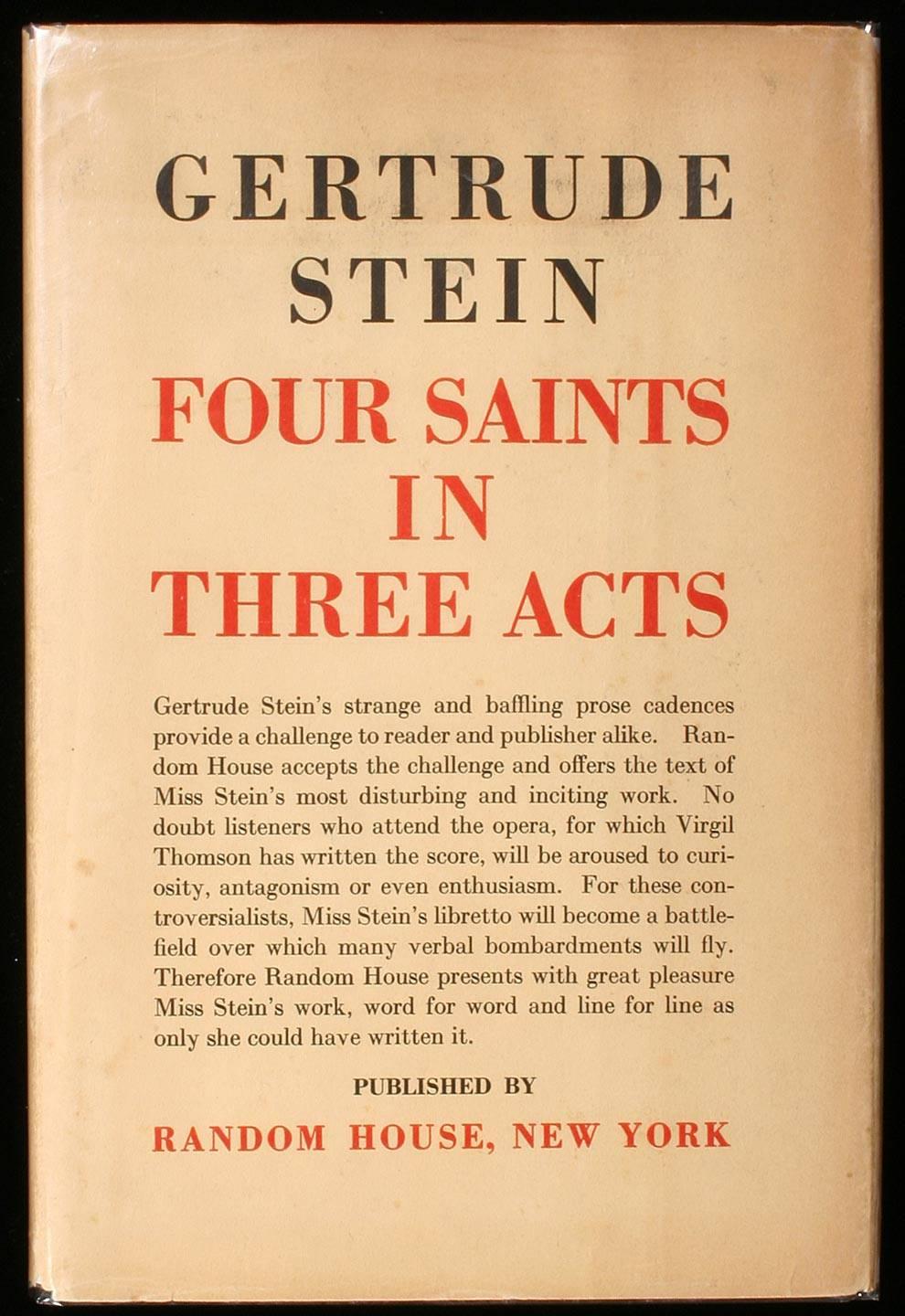 Gertrude Stein: Research and Buy First Editions, Limited Editions ...