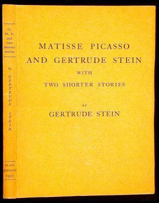 Gertrude Stein: Research and Buy First Editions, Limited Editions ...