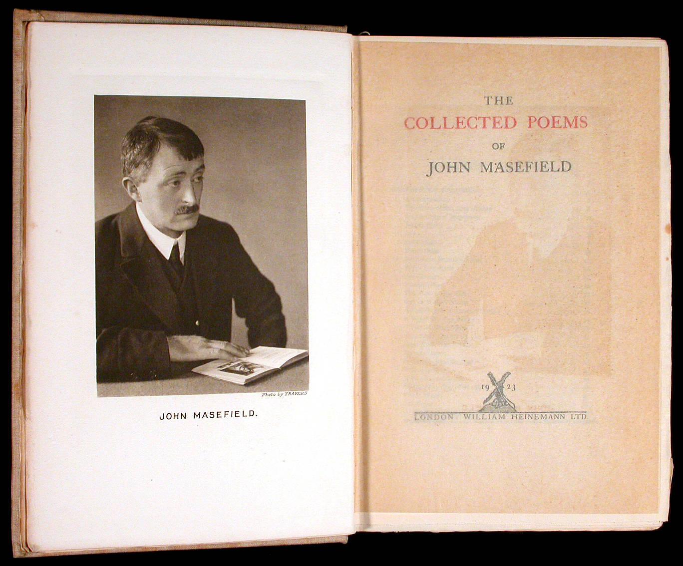 John Masefield: Research and Buy First Editions, Limited Editions ...