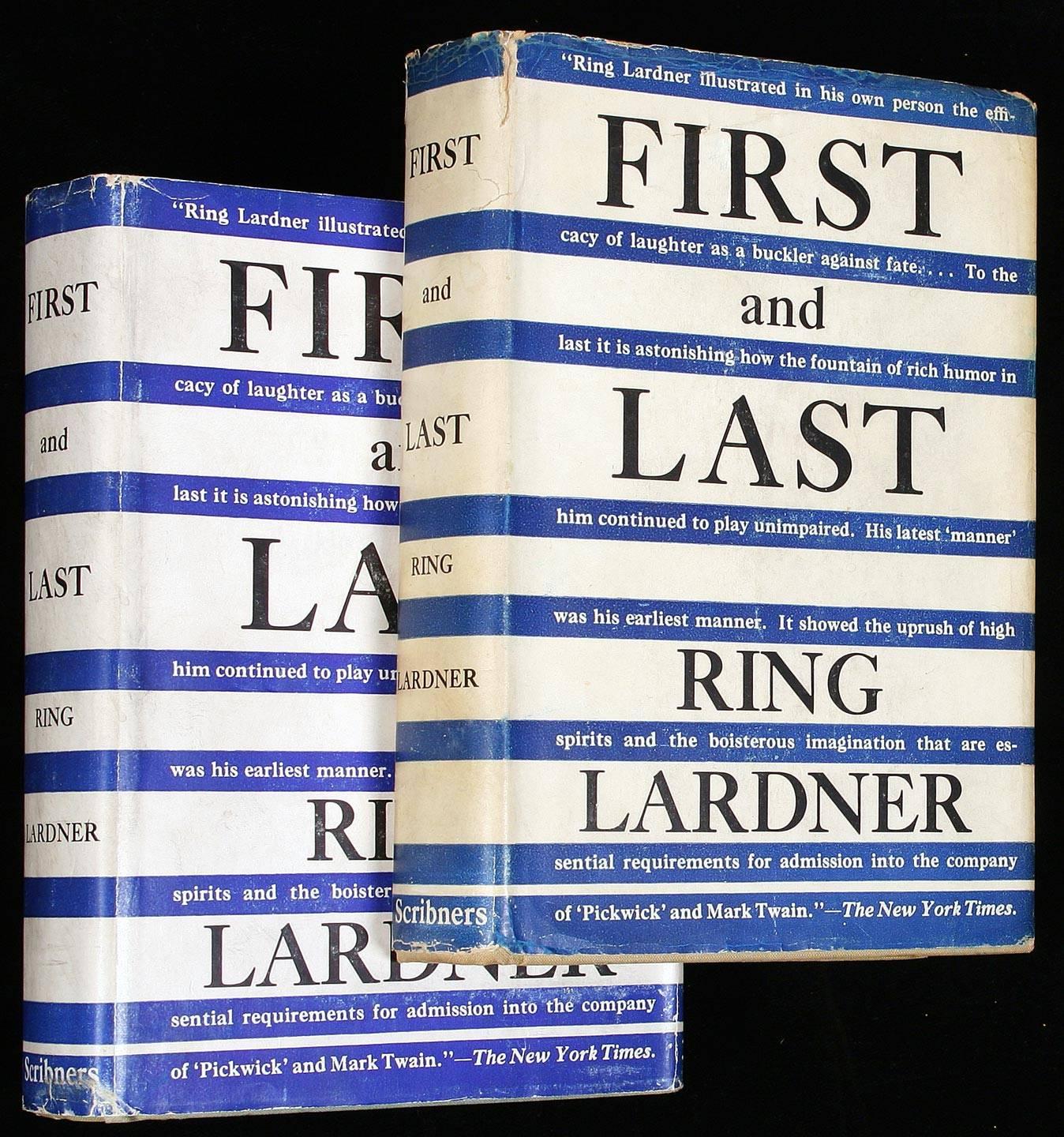 Ring Lardner: Research and Buy First Editions, Limited Editions, Signed ...