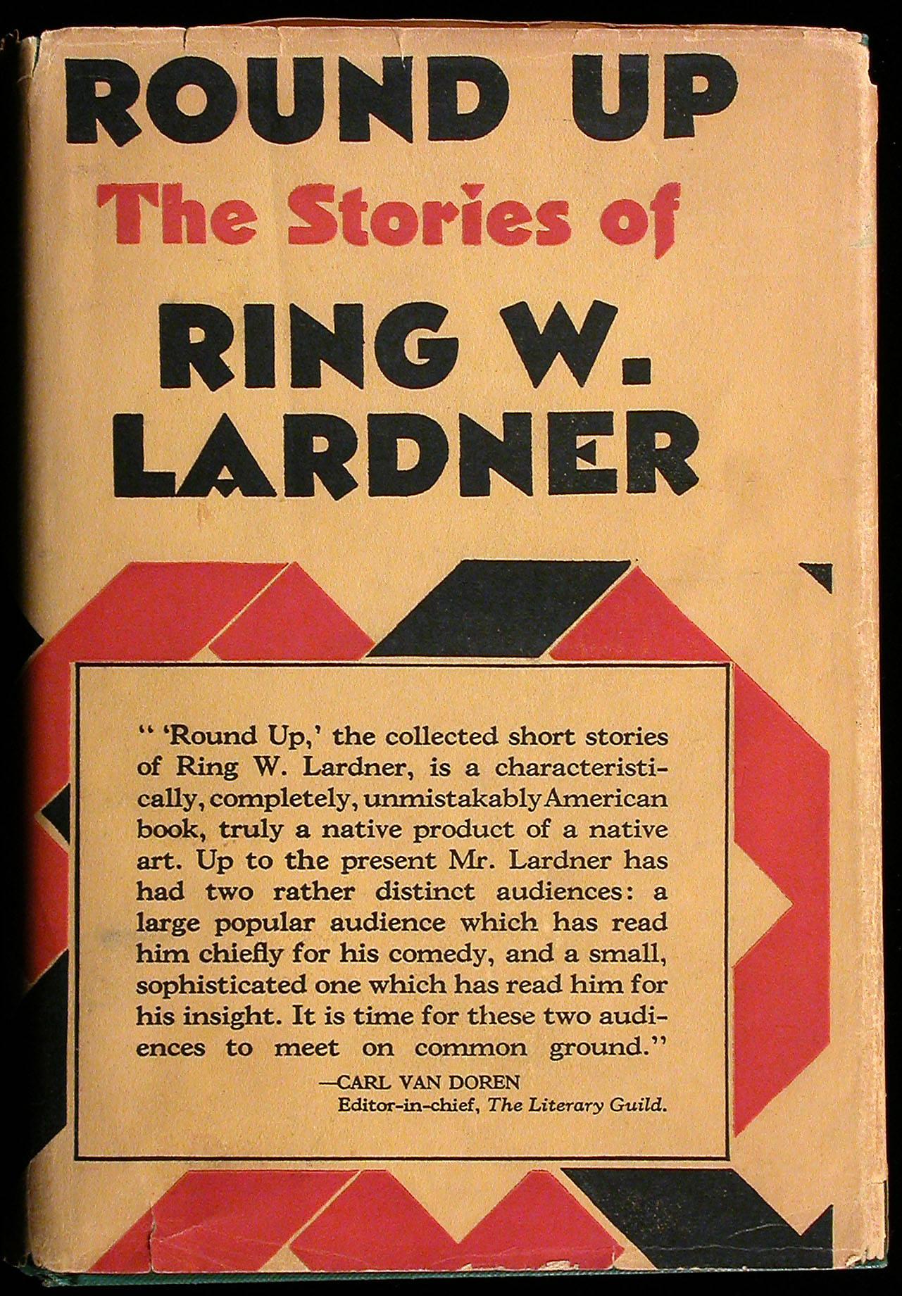 Ring Lardner: Research and Buy First Editions, Limited Editions, Signed ...
