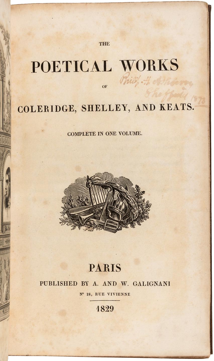 Samuel Coleridge: Research and Buy First Editions, Limited Editions ...