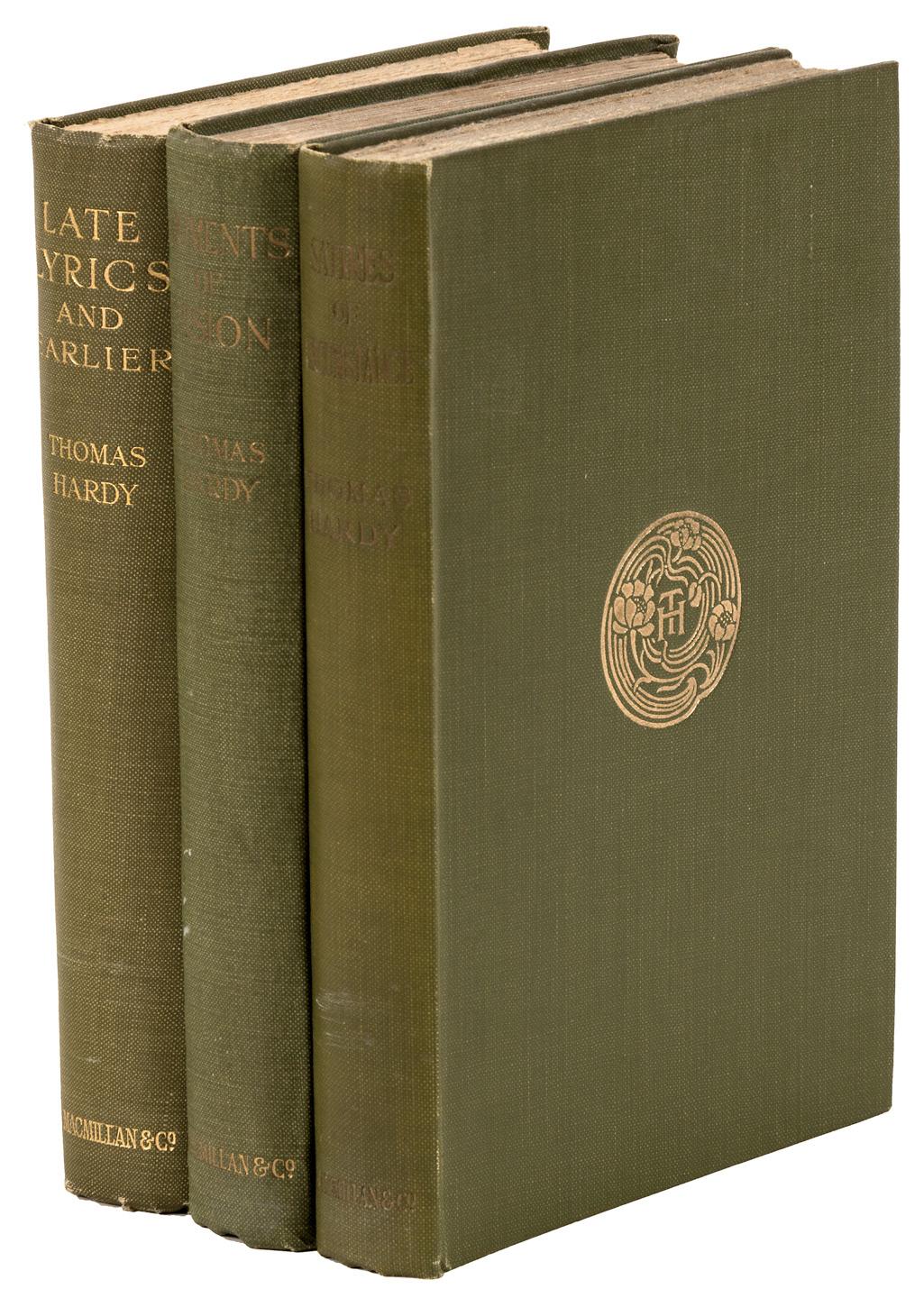 Thomas Hardy: Research and Buy First Editions, Limited Editions, Signed ...