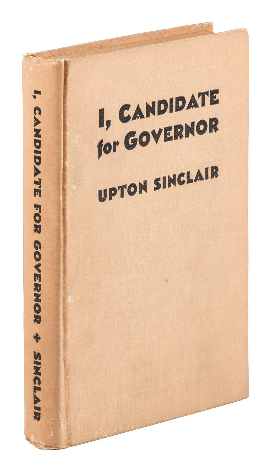 Upton Sinclair: Research and Buy First Editions, Limited Editions ...